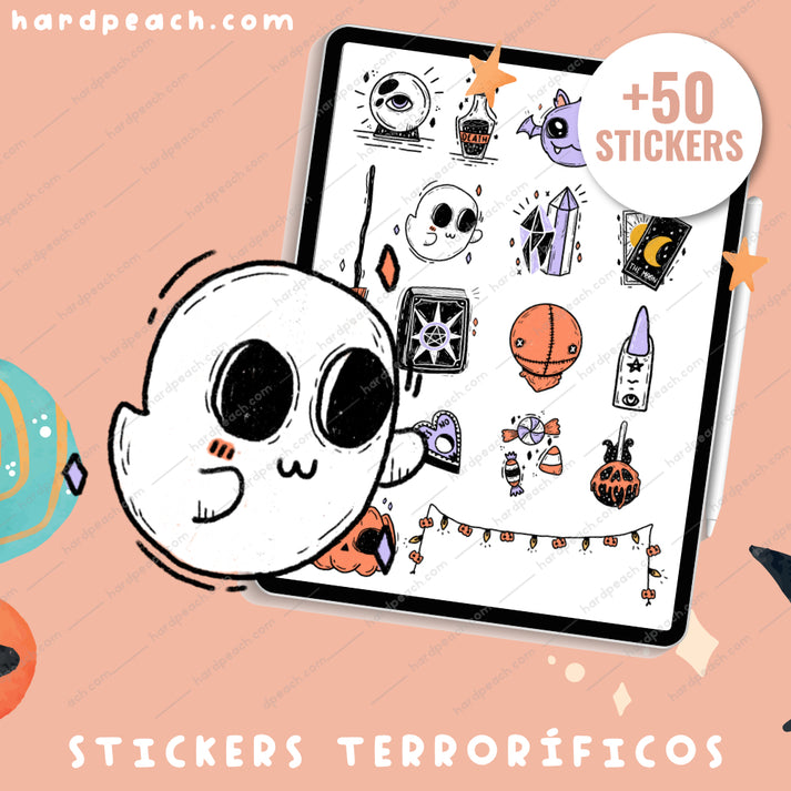 Pegatinas digitales especial Halloween – HardPeach