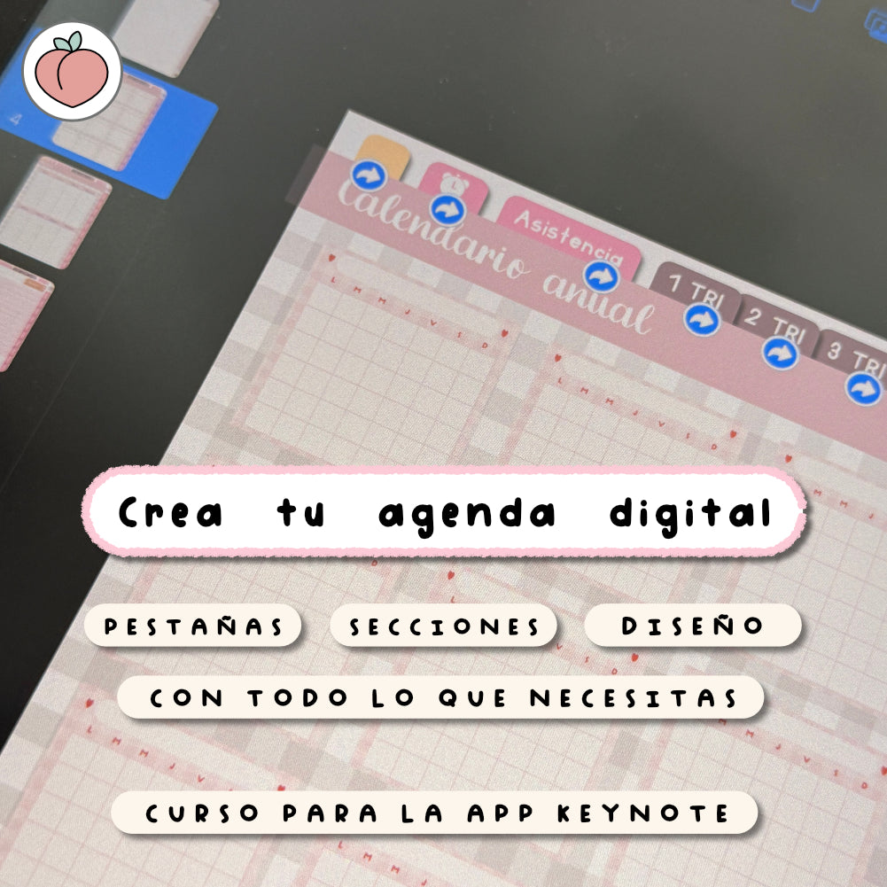 Crea tus agendas digitales y cuadernos del profesor/docente: Curso ...
