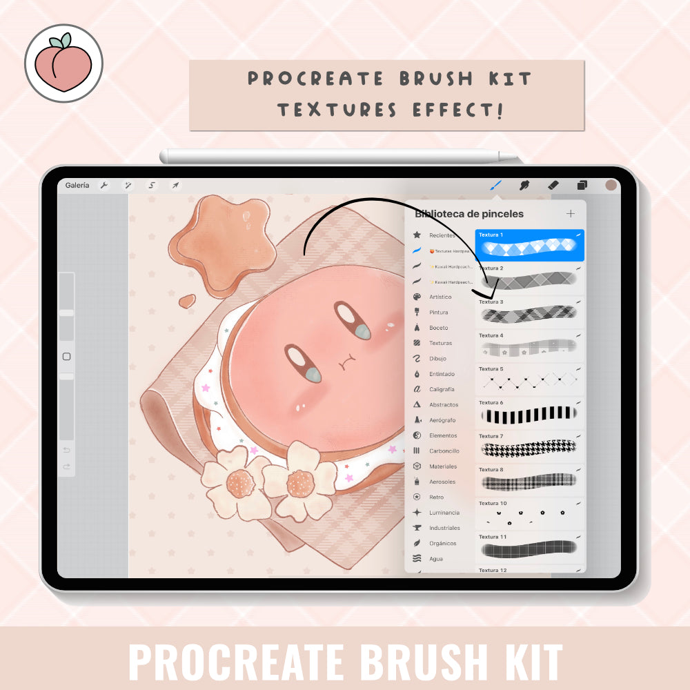 Procreate brush kit | HardPeach